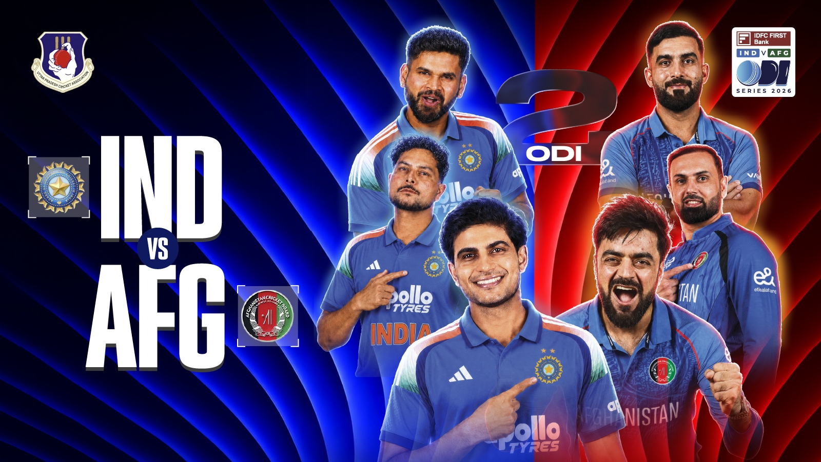 Book tickets to IDFC First Bank Series 2nd ODI: India vs Afghanistan ...