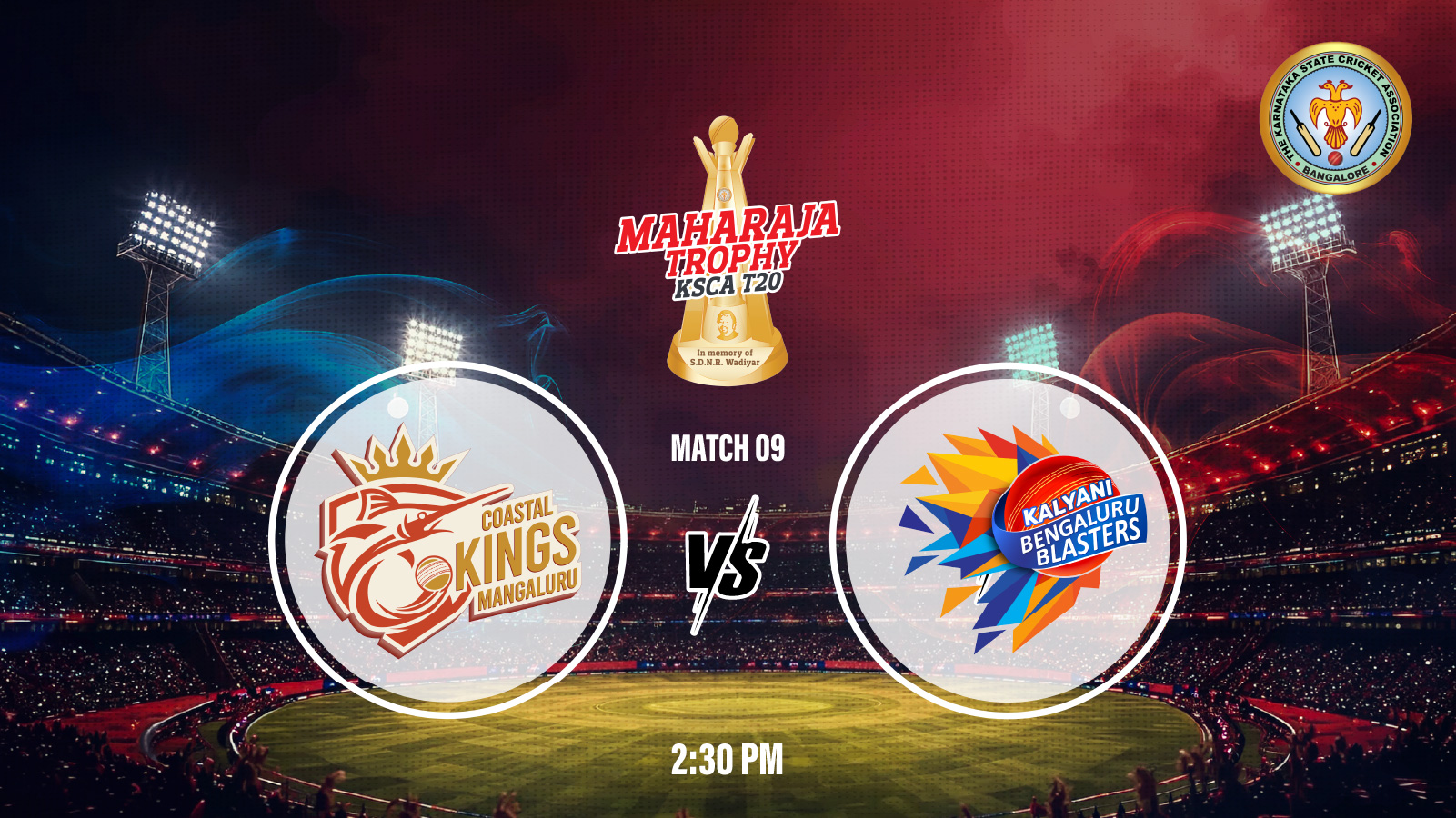 Book tickets to Maharaja Trophy 2026: Match 9 | Coastal Kings Mangaluru ...