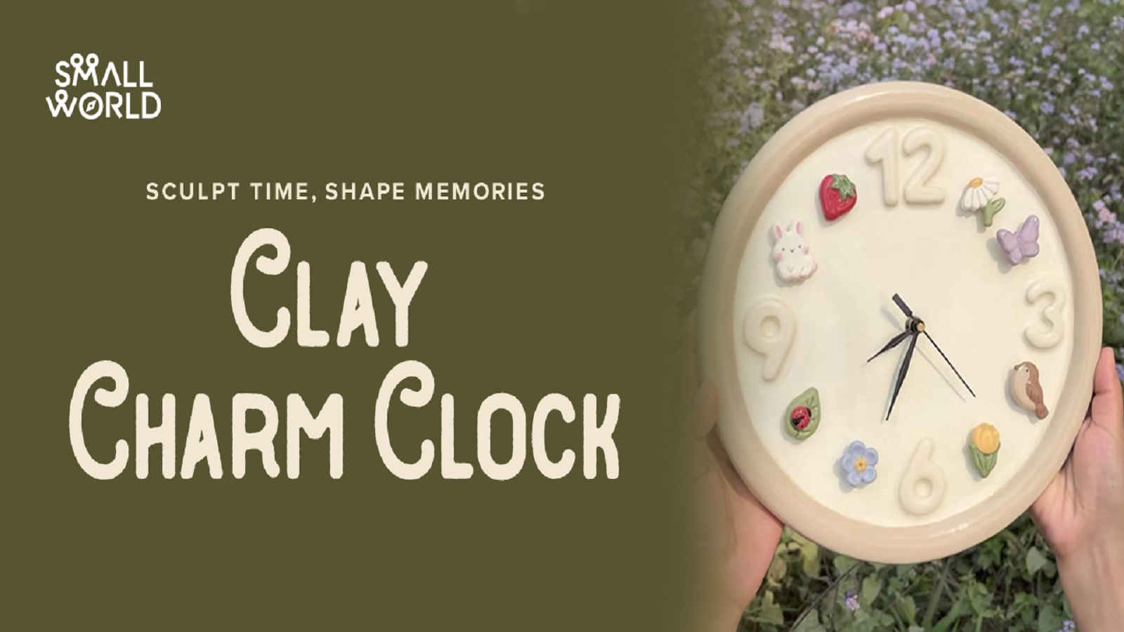 Book tickets to Clay Charm Clock