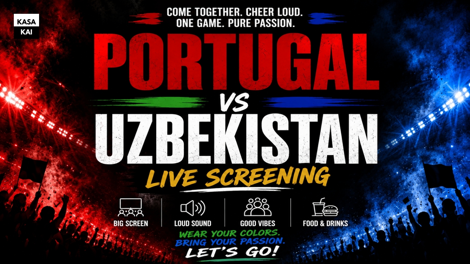 Book tickets to Screening of Portugal vs Uzbekistan | Playoffs